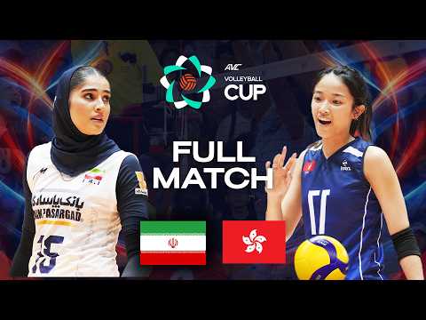 Iran vs. Hong Kong - Pool Play | AVC Women's Cup 2026
