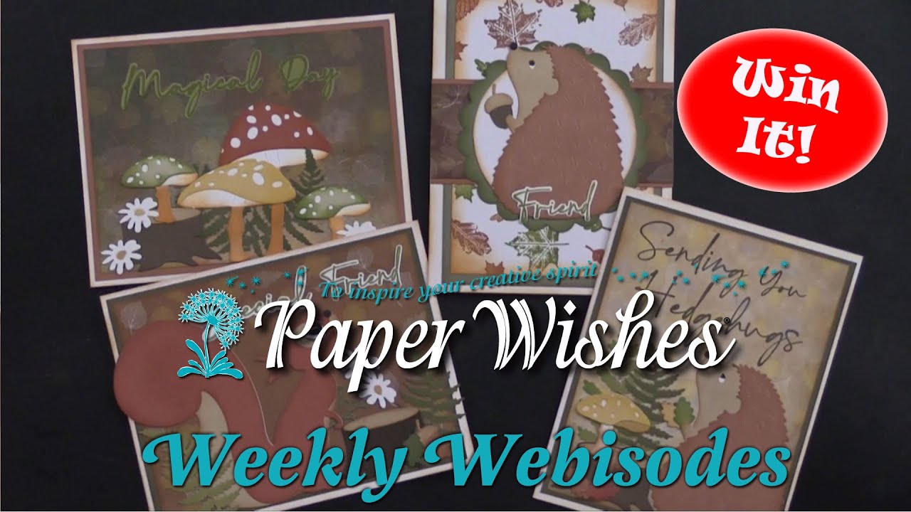 4 Charming Cards Using Woodland Collection by Textures - YouTube