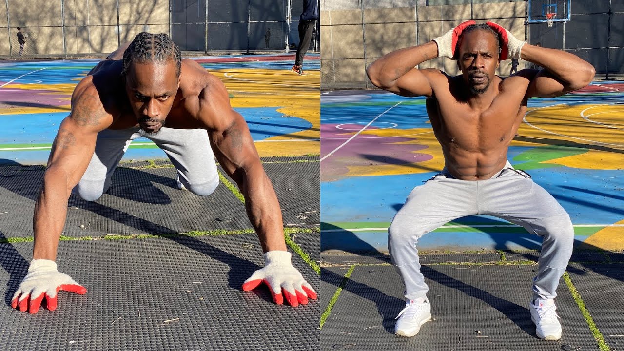 200 Mike Tyson Push Ups and 200 Squats in 15 Minutes Challenge - Money ...