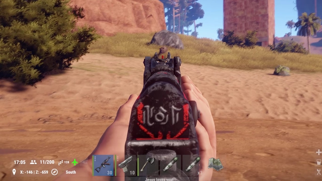 Alien Red Rust Skin - YouTube