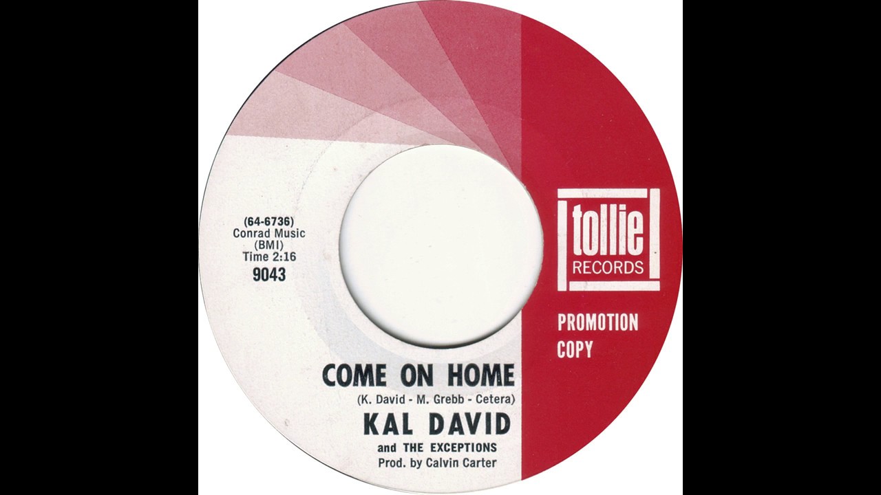 Kal David - Come On Home(1965) - YouTube