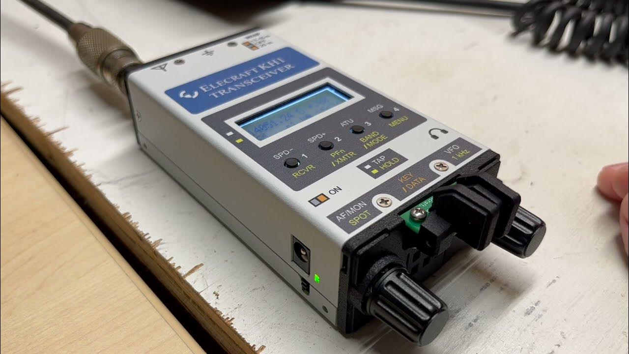 NM5S POTA Chase with Elecraft KH1 - YouTube