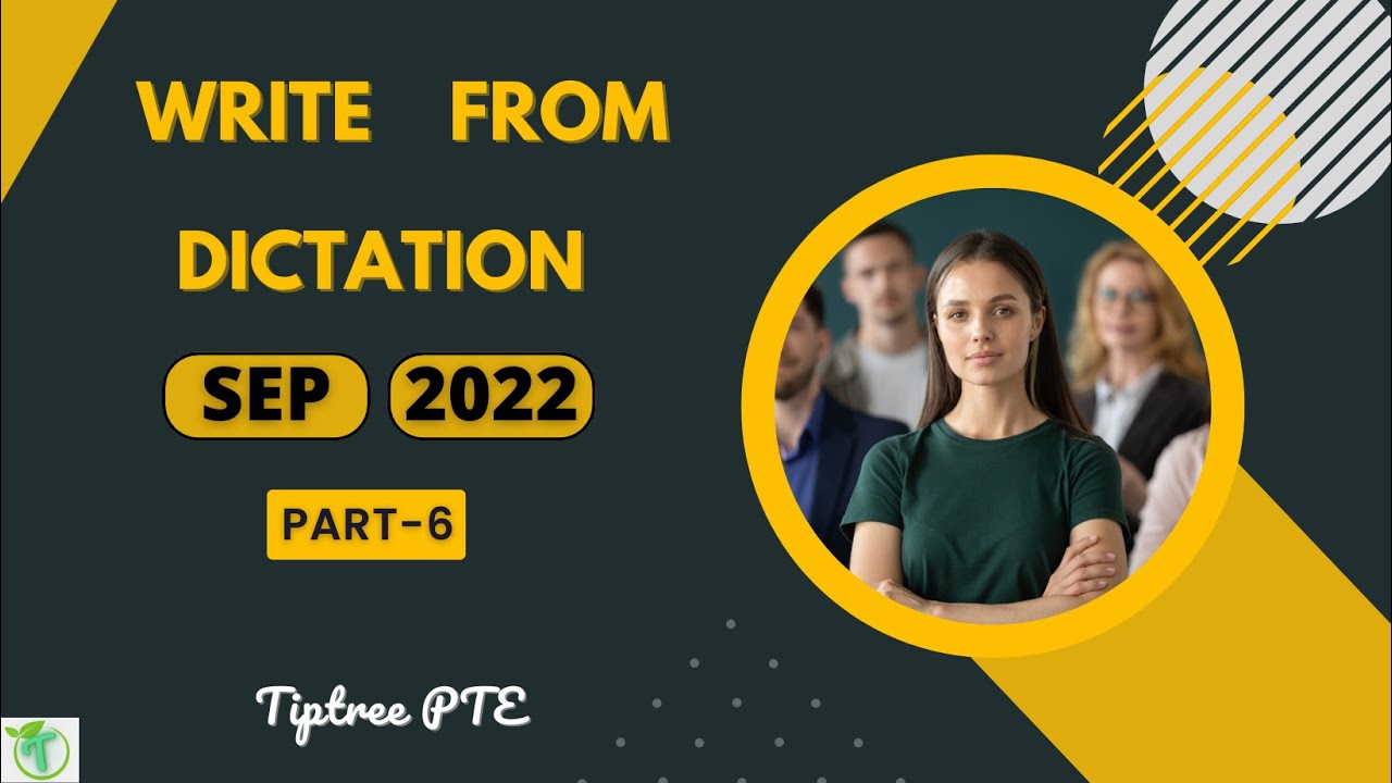 WRITE FROM DICTATION | PTE LISTENING | #pte #ptepredictions #tiptreepte - YouTube