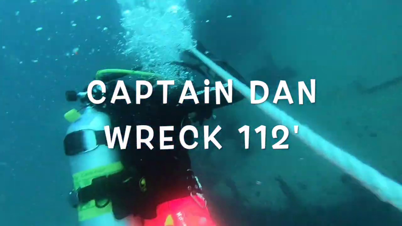 Deep Dive/Captain Dan Wreck/ Advanced Checkout Dive - YouTube
