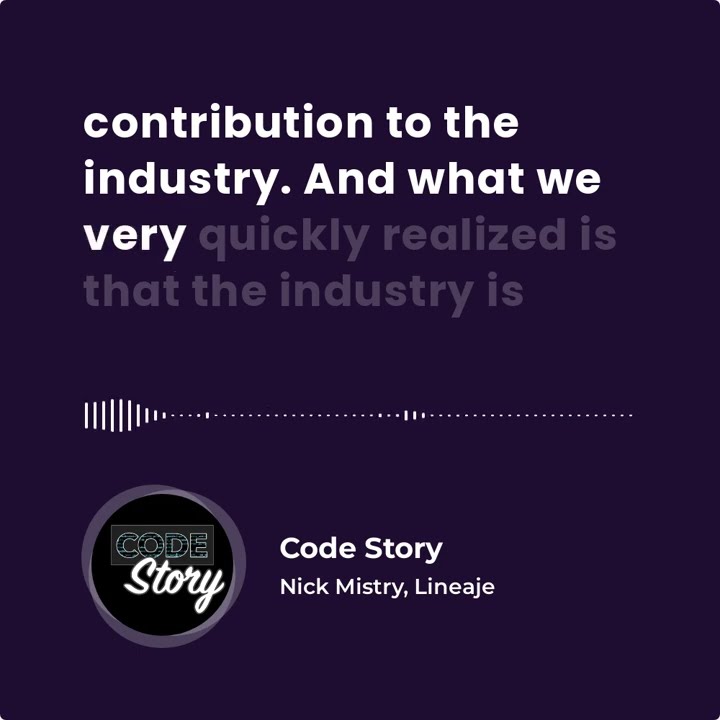 Preview - S10 E12: Nick Mistry, Lineaje - YouTube