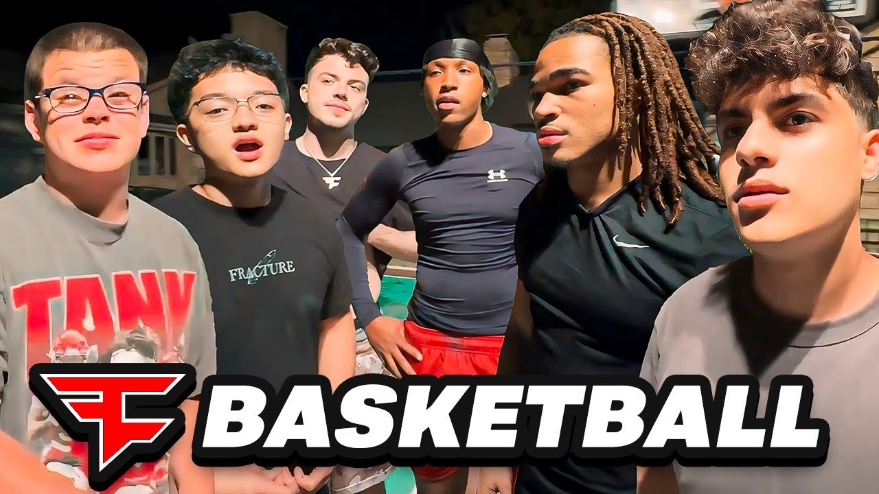 FaZe Clan Plays Basketball For FIRST Time.. - YouTube