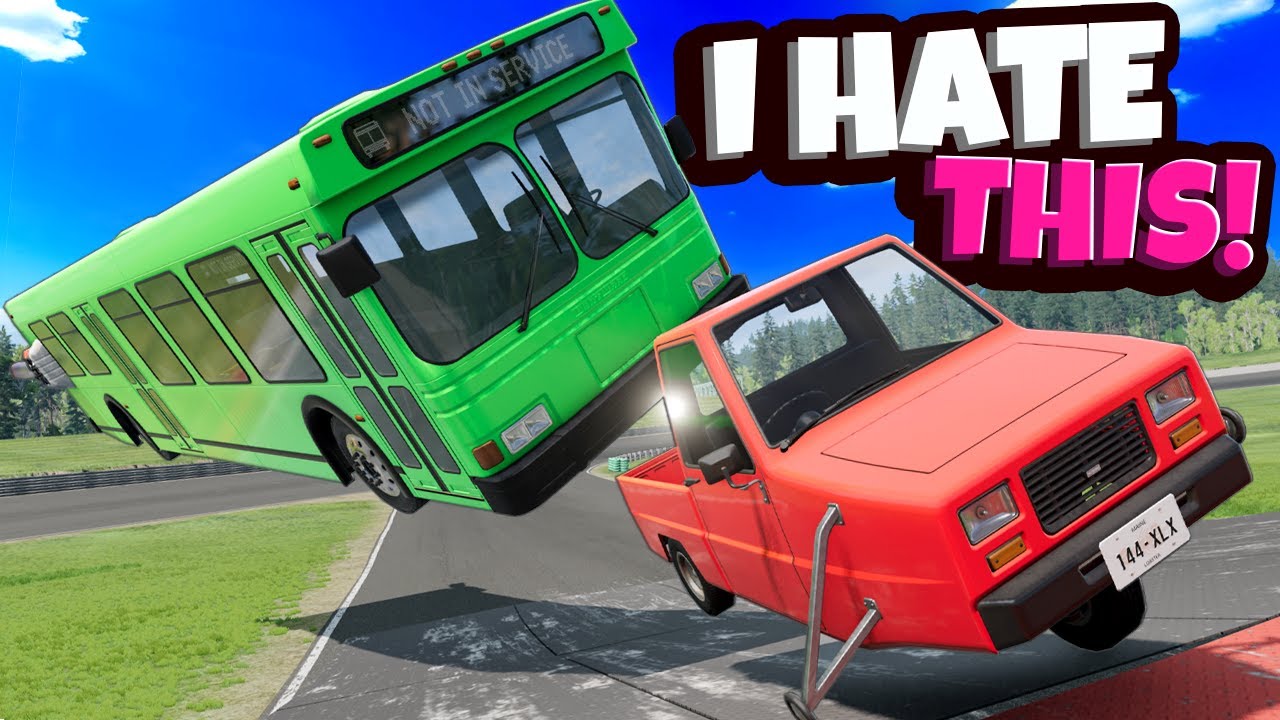 Figure 8 Racing But We Can Only Turn in One Direction in BeamNG Drive ...