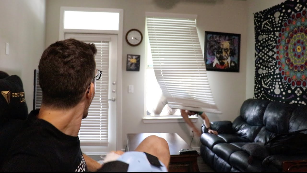 CAUGHT SOMEONE BREAKING IN ON CAMERA!! | DISTURBED - Sound of Silence ...