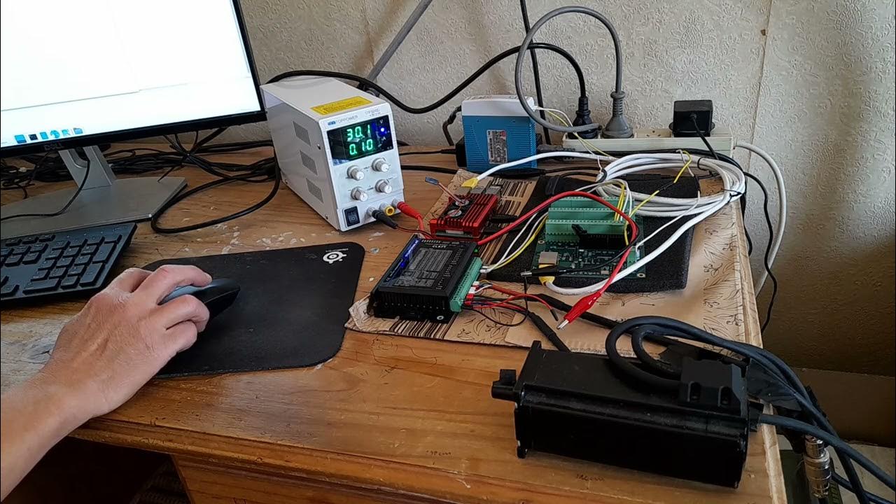 LinuxCNC 2.9.4 PnCconf, Raspberry Pi 4 Model B, Mesa 7I96S, single ...