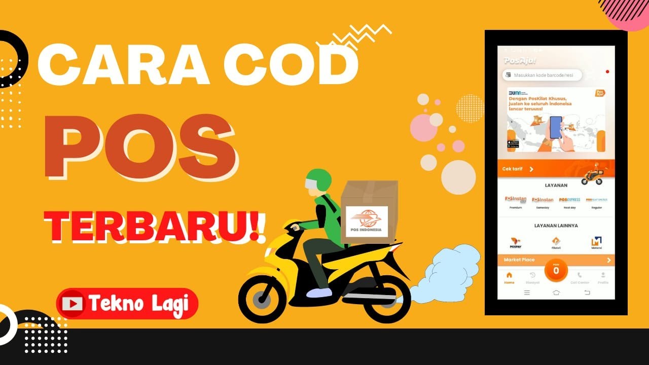 Cara COD POS terbaru - YouTube