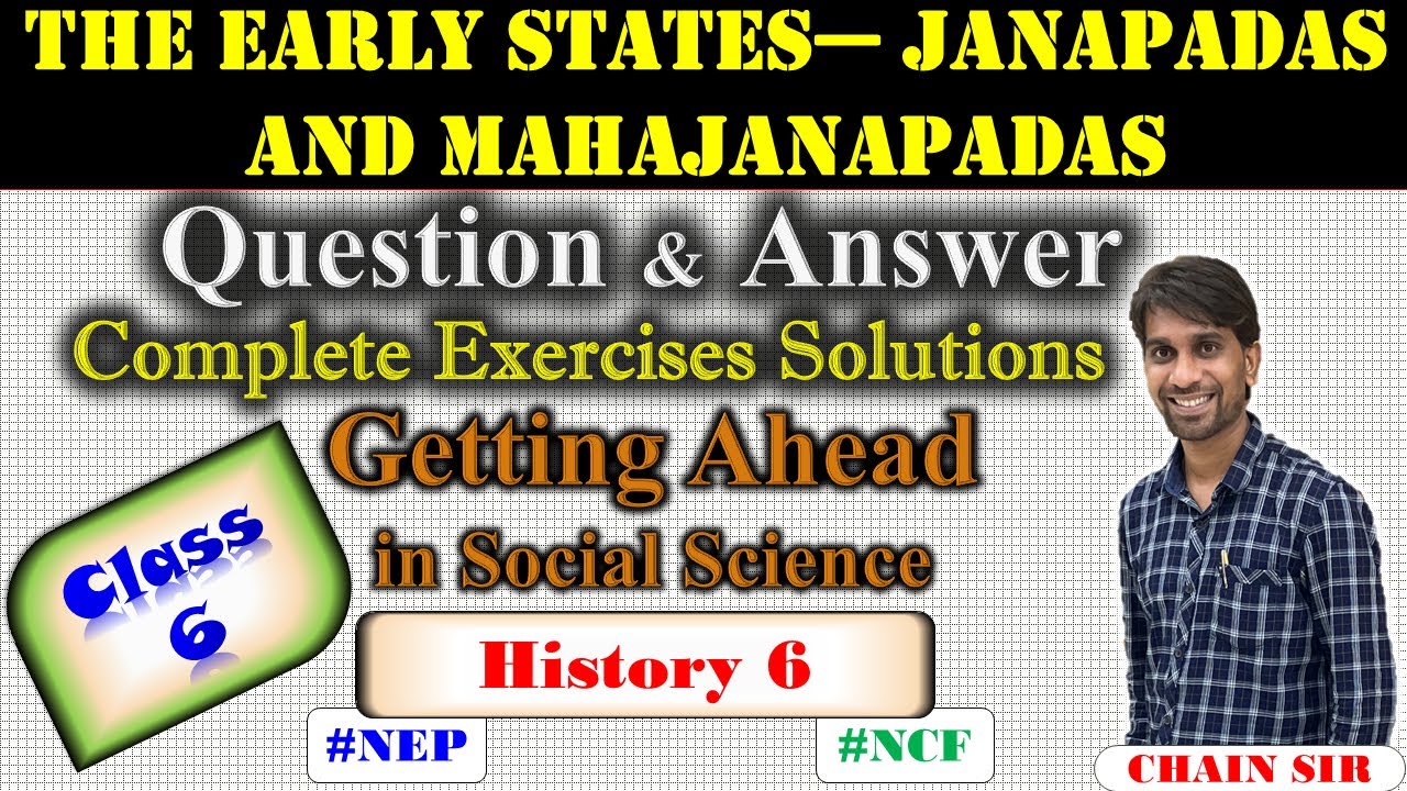 Class 6 History Chapter 6 The Early States Janapadas and Mahajanapadas ...