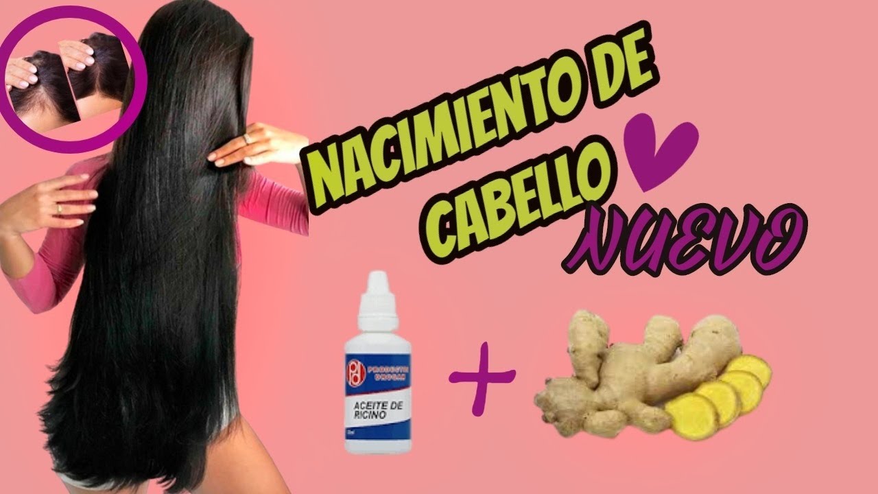 Remedio CASERO para NACIMIENTO de cabello//Como hacer para que me salga ...