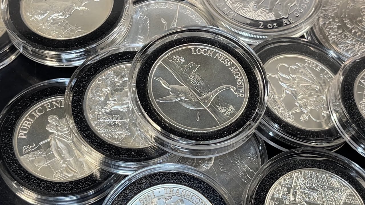 Full Stack* 2 oz Silver! Blue Collar Stacker 2 oz Challenge Response - YouTube