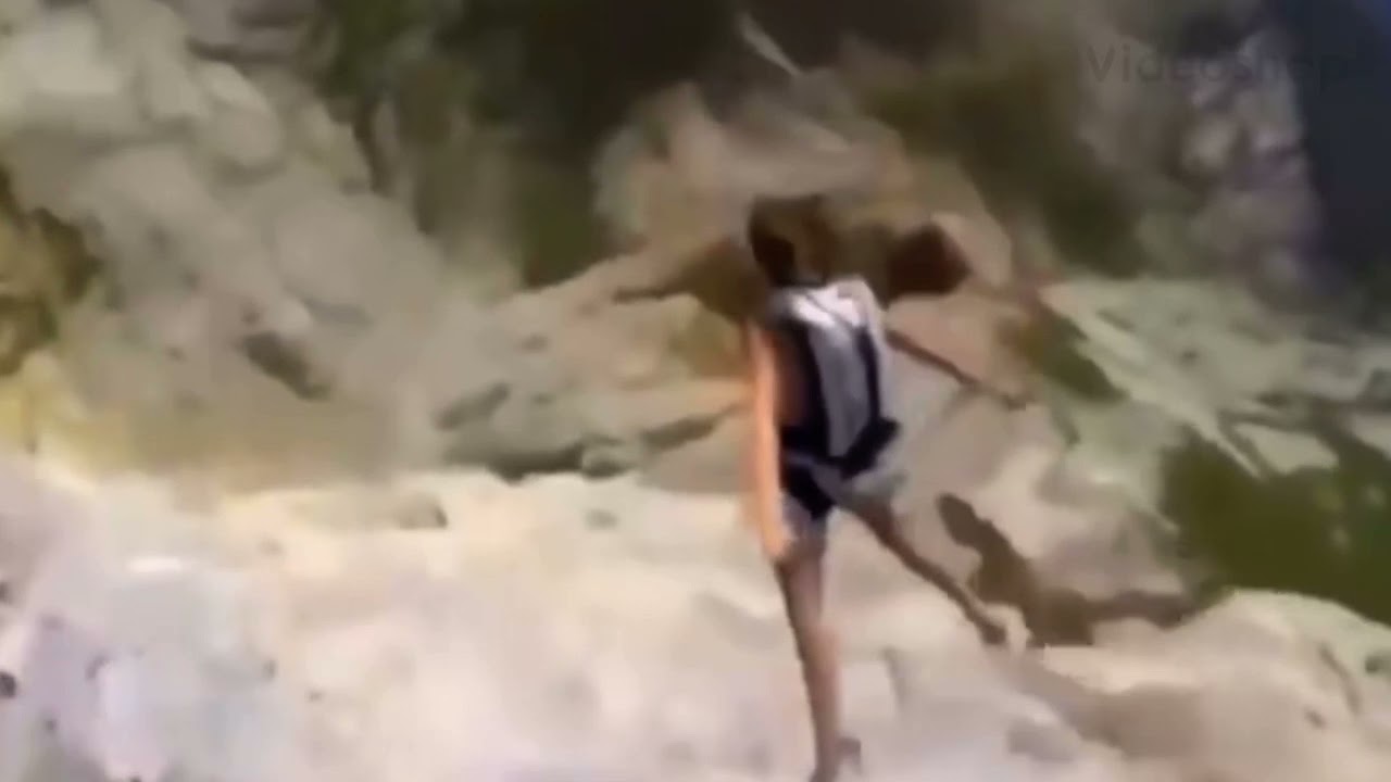 Stan Twitter: Taylor Swift jumping off a cliff in high heels - YouTube