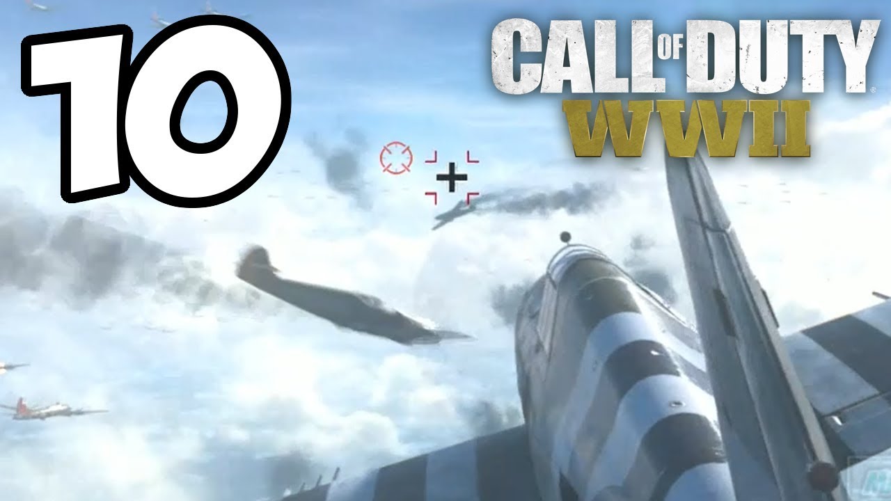 Call of Duty WW2 Campaign PART 10 - Taking To The Skies | COD WW2 ...
