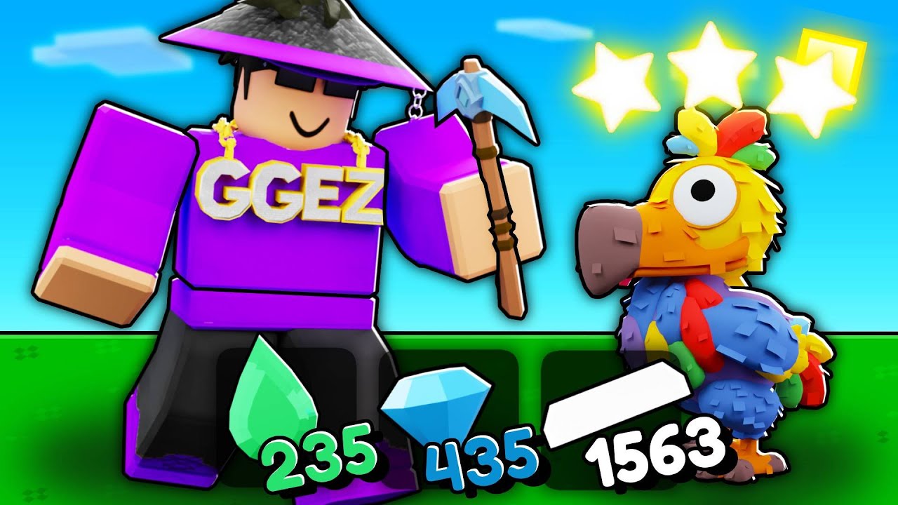 Lucia Pinata Loot Only In Roblox Bedwars Youtube