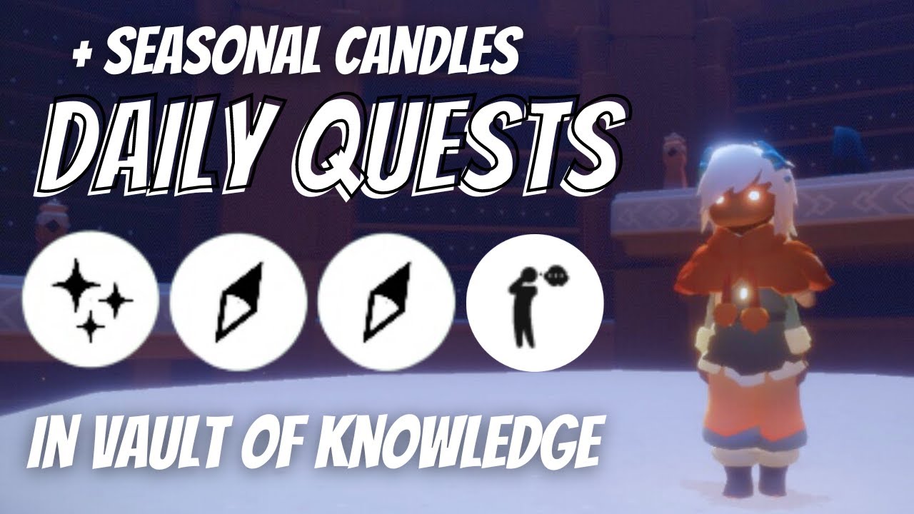Today’s Daily Quests in Vault of Knowledge | Sky: Children of the Light ...
