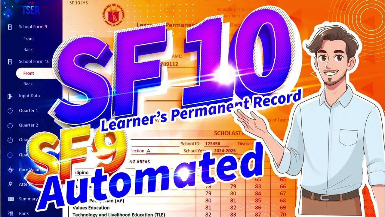 SF 10 with SF 9 Automated template - YouTube