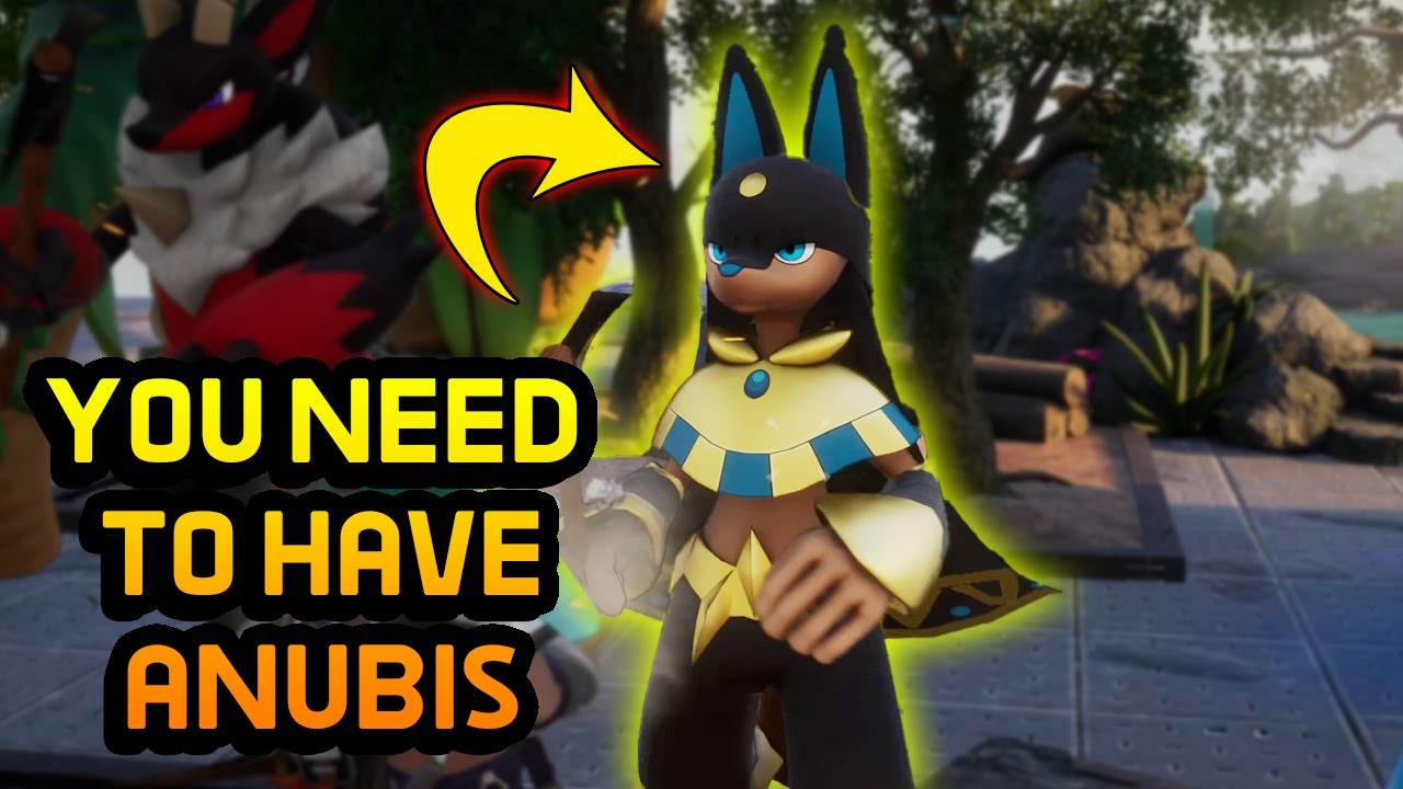 Why you MUST HAVE Anubis in your base - Palworld - YouTube