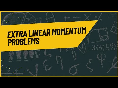 Extra linear momentum problems Part 1 - YouTube
