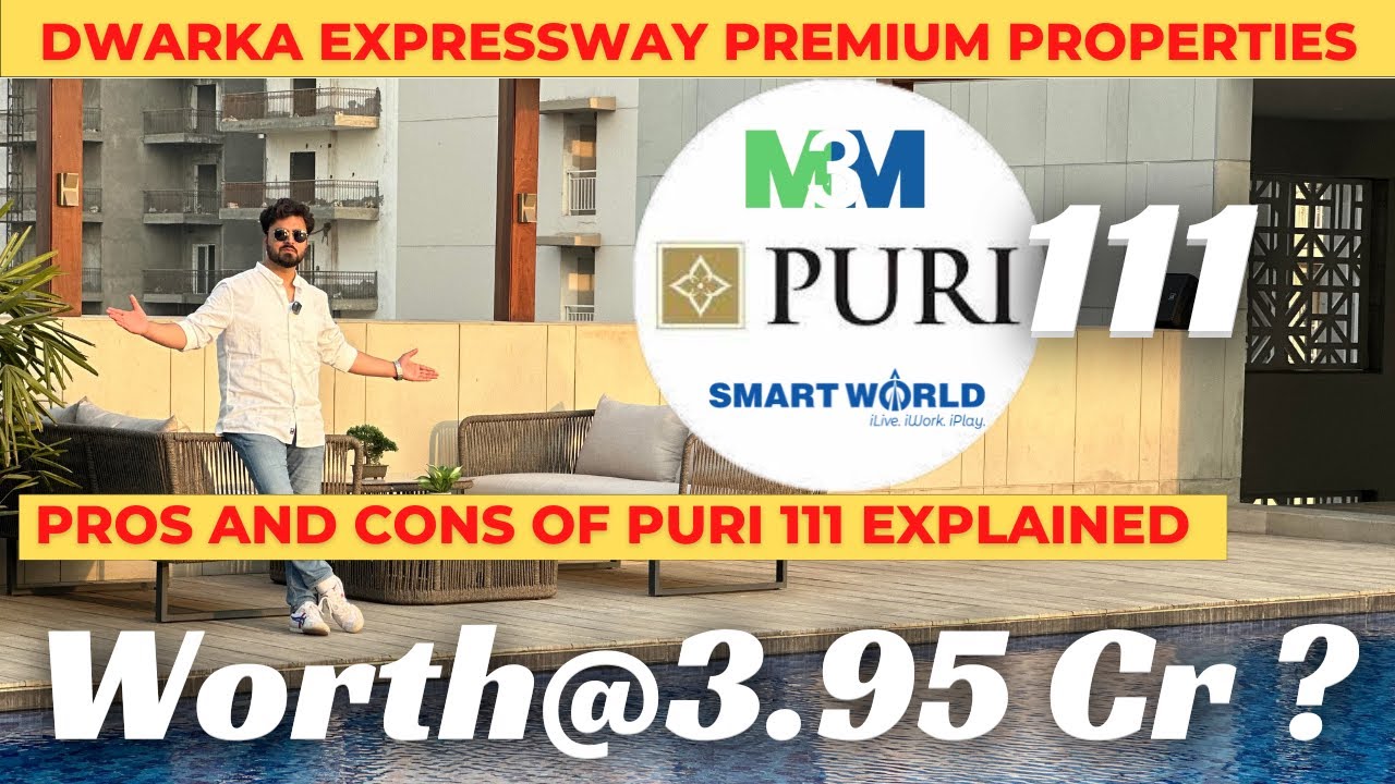 Dwarka Expressway Best Properties | Puri 111 Sample Flat | Puri Vs M3M ...