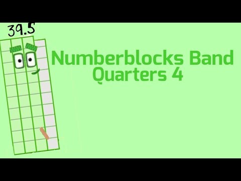 Numberblocks Band Quarters 4 (30½ to 40¼) - YouTube