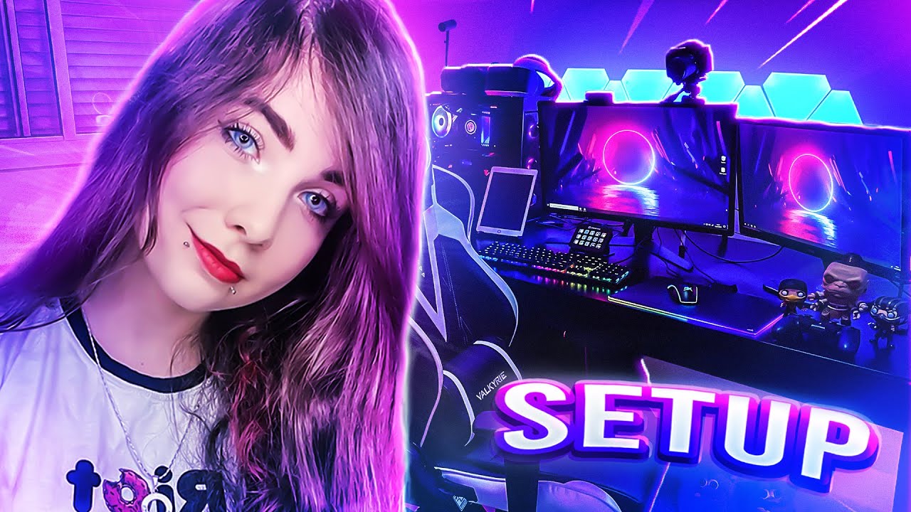 TOUR PELO MEU SETUP GAMER - Nicole Diretora - YouTube