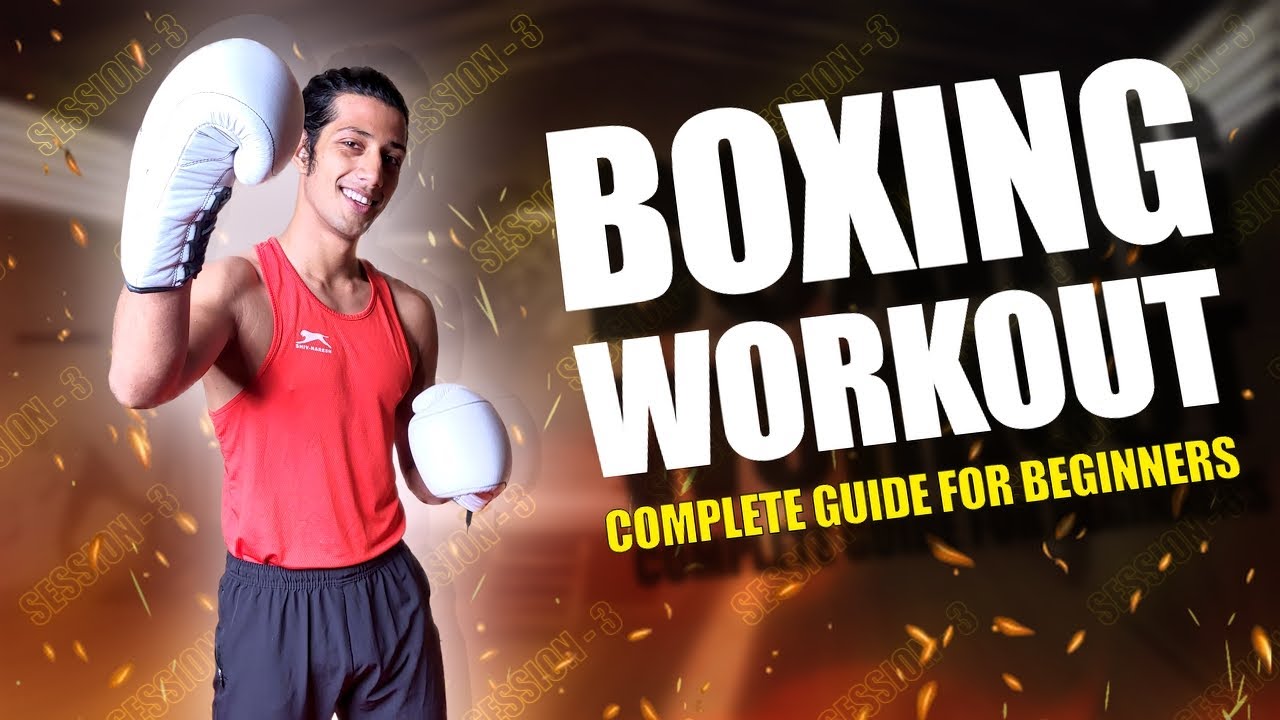 Boxing Workout ( Session 3 ) - Full Body Workout For Beginners ...