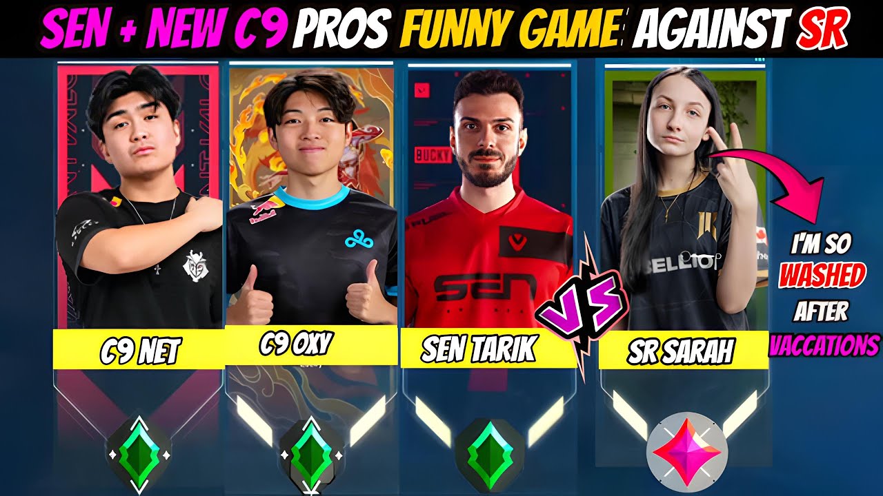When C9 Oxy Hard Carrying Whole Team & Destroyed SR Sarah in New Ranked ...
