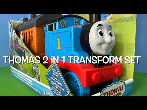 THOMAS & FRIENDS: 2-IN-1 TRANSFORMING THOMAS PLAYSET UNBOXING - Let’s ...