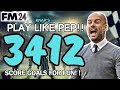 PLAY LIKE PEP - Knap 3412 - THE BEST FM24 Winter Update Tactics ...