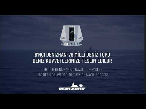 ⚓ 6’NCI MKE DENİZHAN-76 MİLLÎ DENİZ TOPU DENİZ KUVVETLERİMİZE TESLİM EDİLDİ!