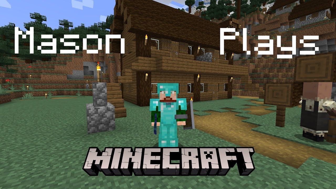 Building a Condo for the Village | Mason Plays Minecraft #60 - YouTube