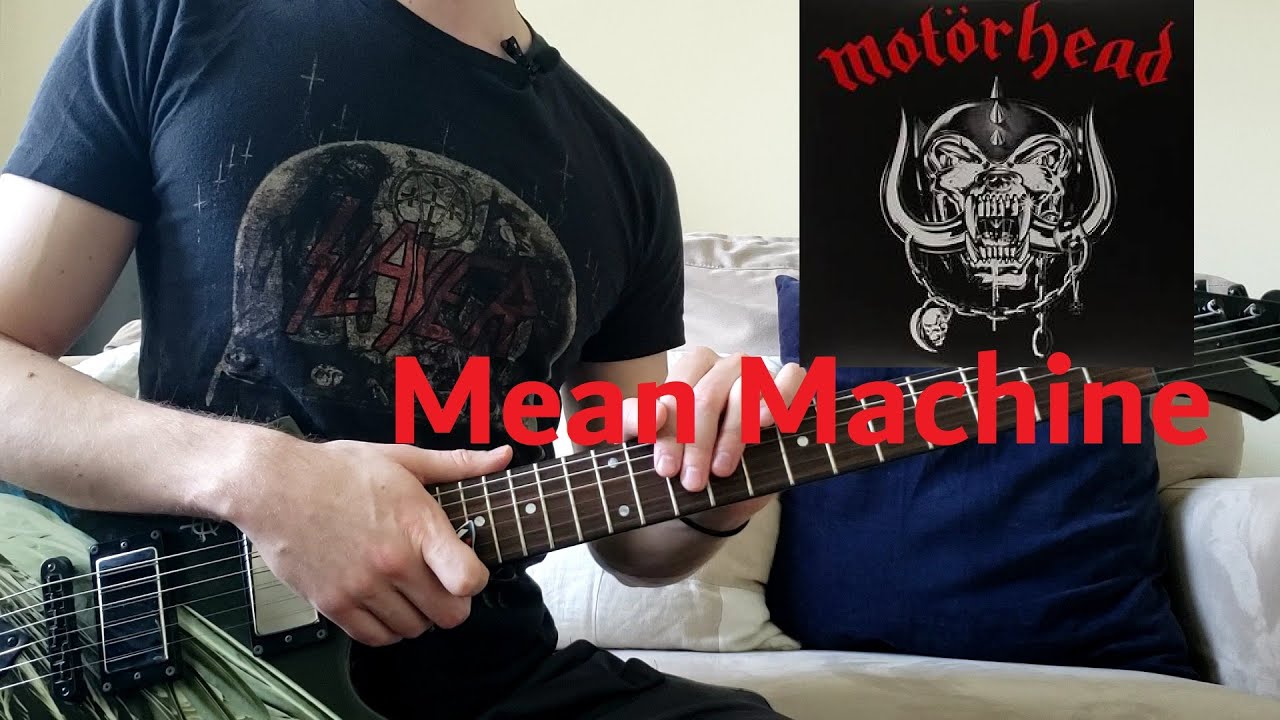 Como tocar "Mean Machine" - Motörhead - Riff Principal. - YouTube