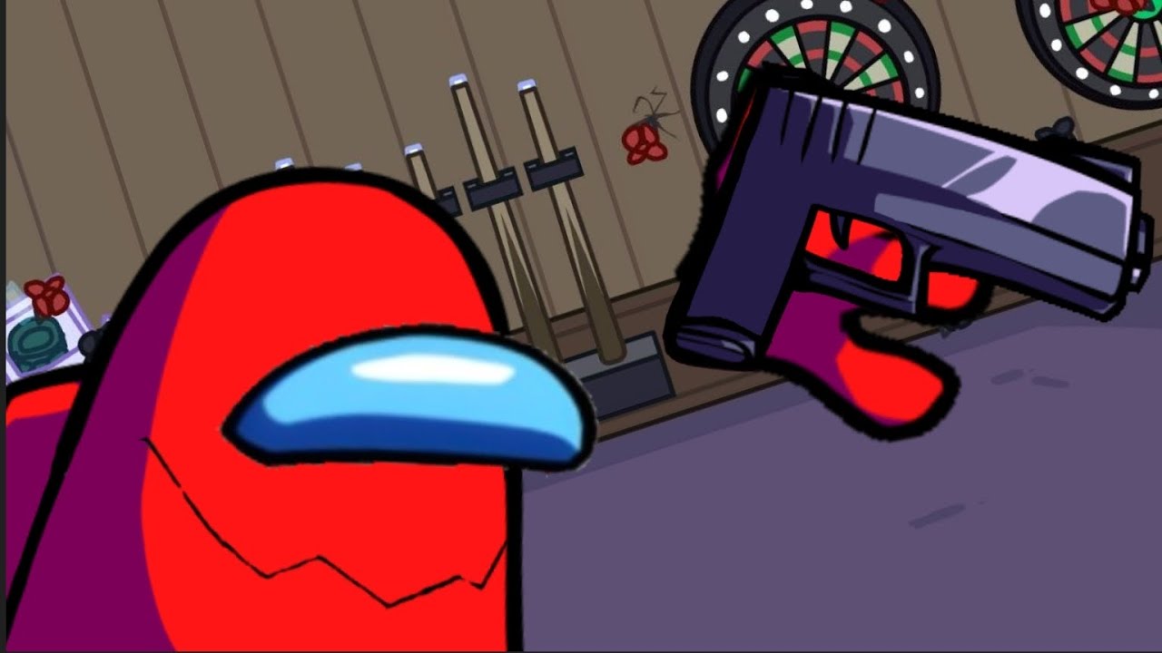Red testing his gun (a nonsense short) - YouTube