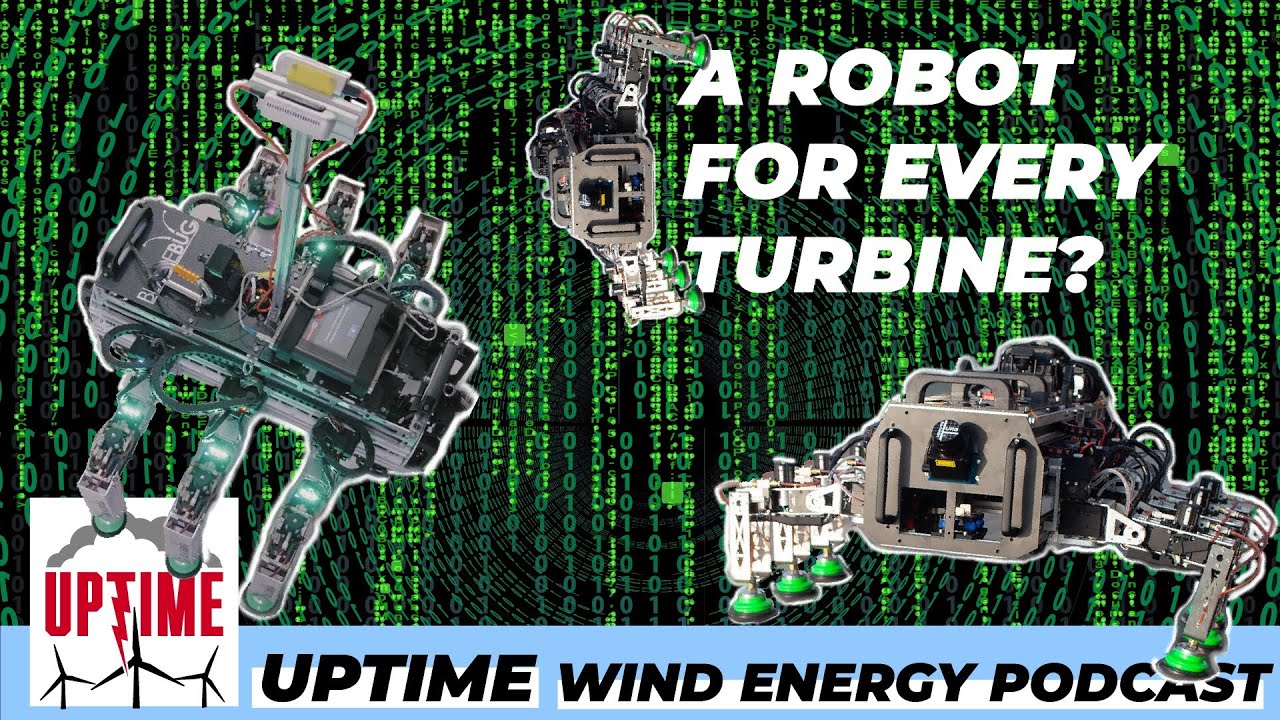 More Robots on Wind Turbines? [UPTIME WIND ENERGY PODCAST] - YouTube
