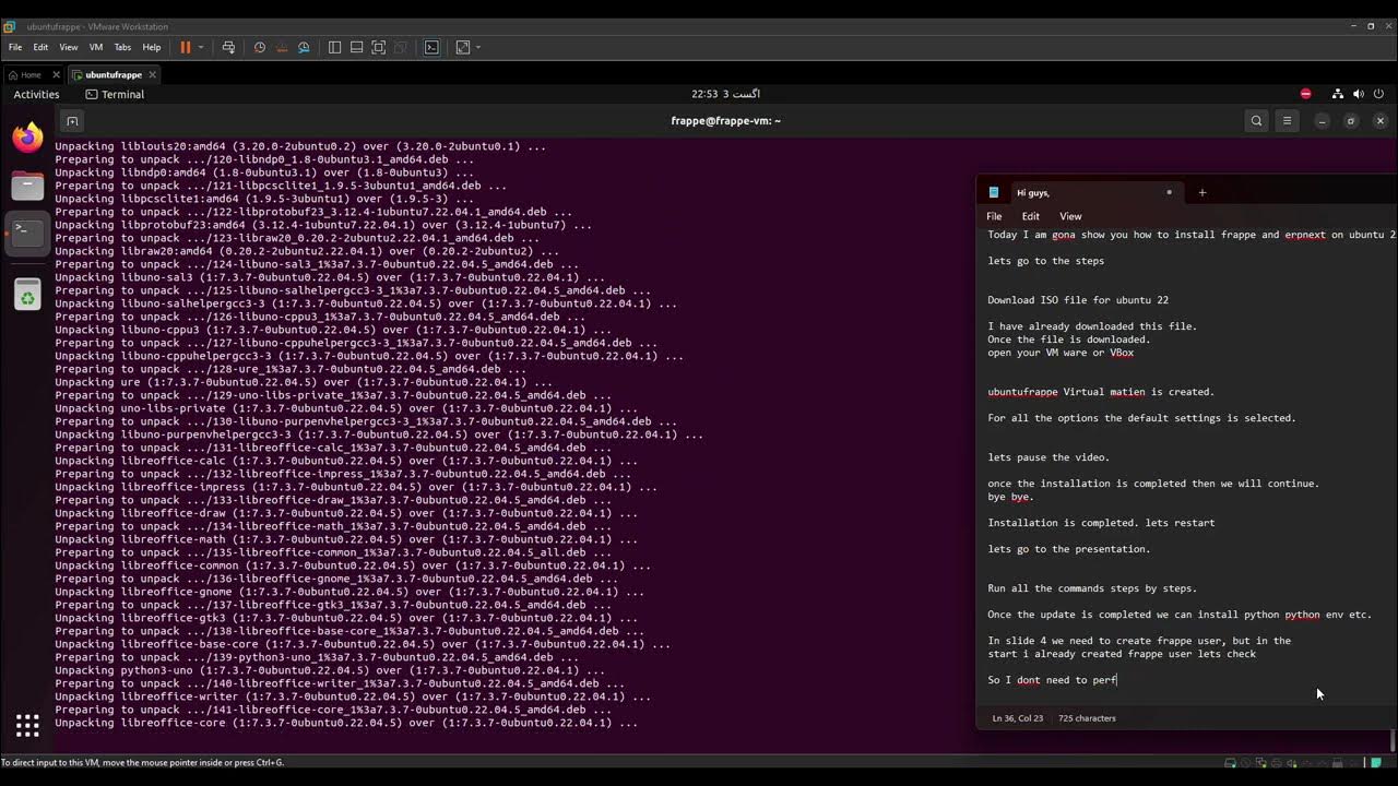 2. Frappe & Erpnext: Installation Frappe and Erpnext version 15 on Ubuntu 22 - YouTube