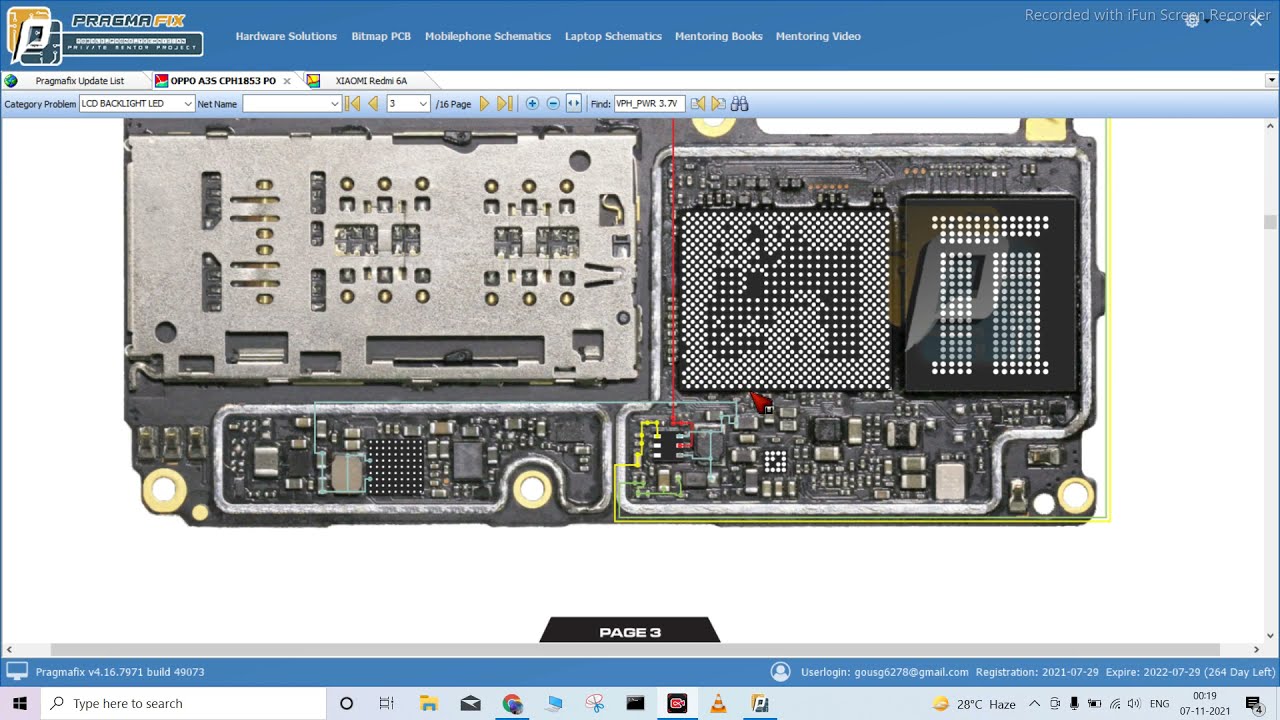 Oppo a3s display light solution /full explanation/full details light ...