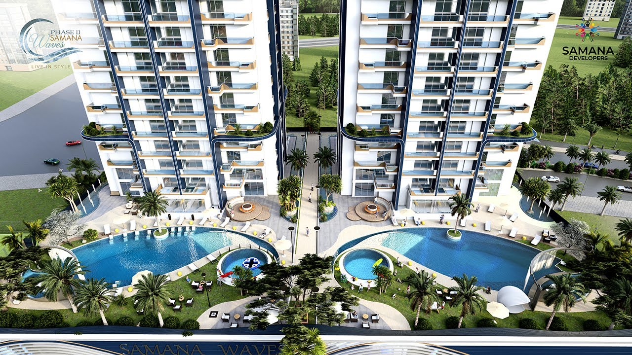 The stunning architecture and remarkable exteriors of SAMANA Waves ...