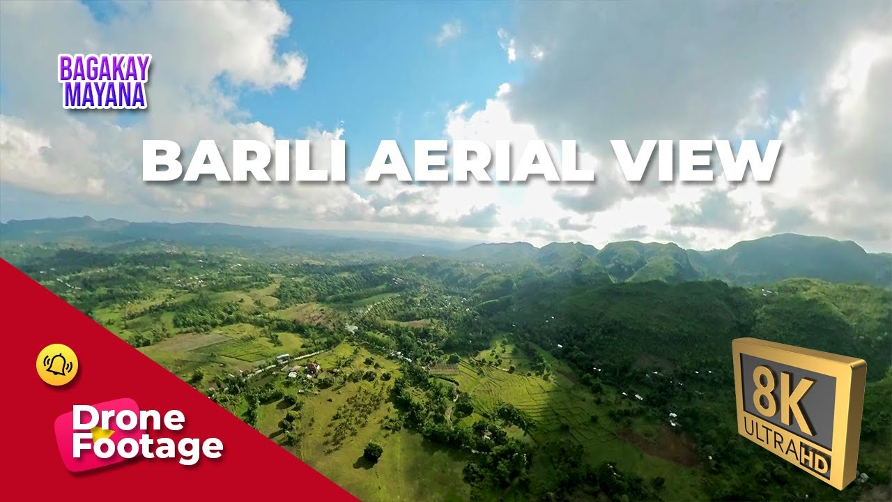8K Aerial View of Bagakay, Mayana Barili. - YouTube