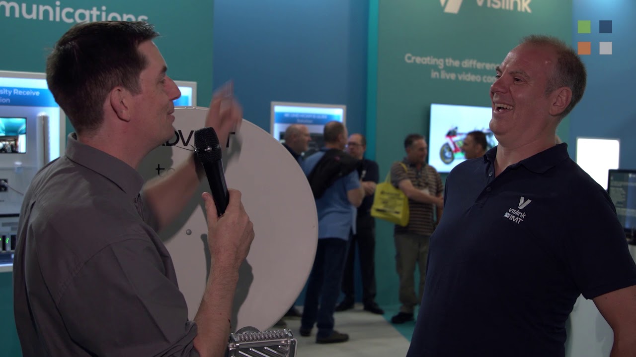 IMT Vislink Air Pro 75Ka and NewSwift 240HD Antenna at IBC 2018 - YouTube