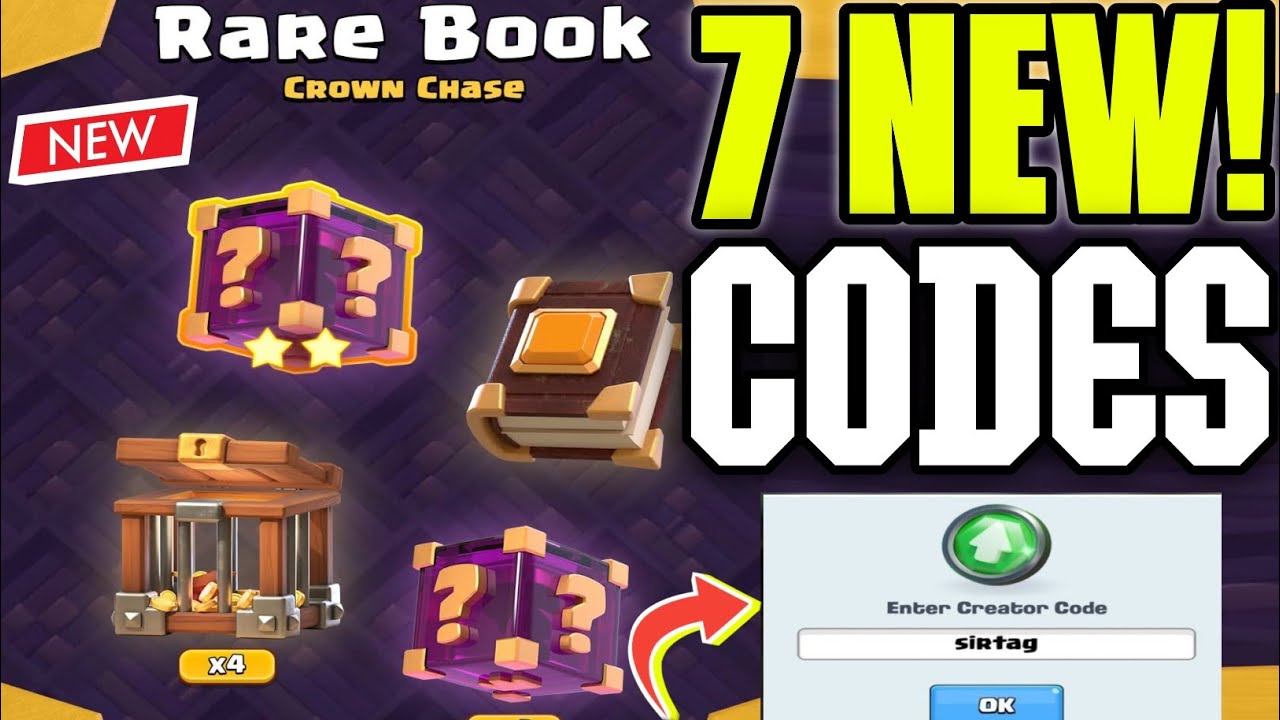 💥RARE BOOK💥 CLASH ROYALE QR CODES 2025 - CLASH ROYALE REDEEM CODES ...