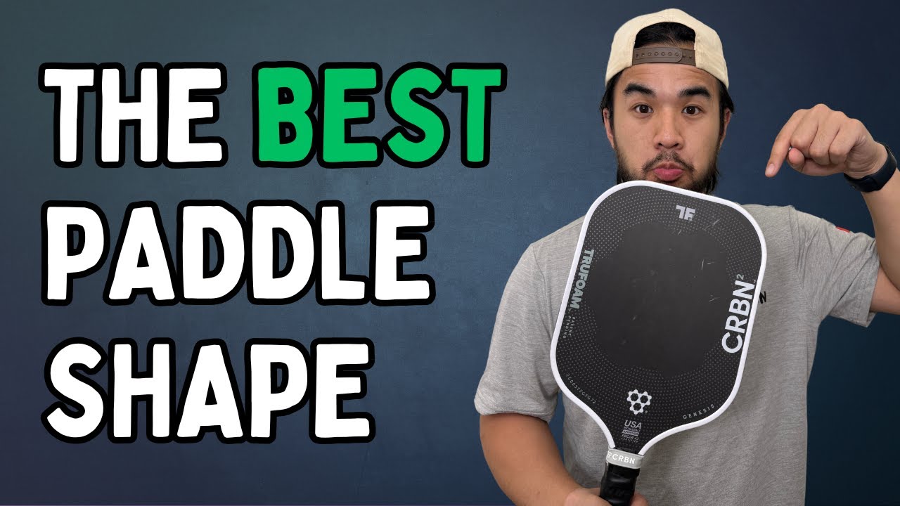 STOP using elongated paddles for doubles!!! | Standard Shape Paddle ...