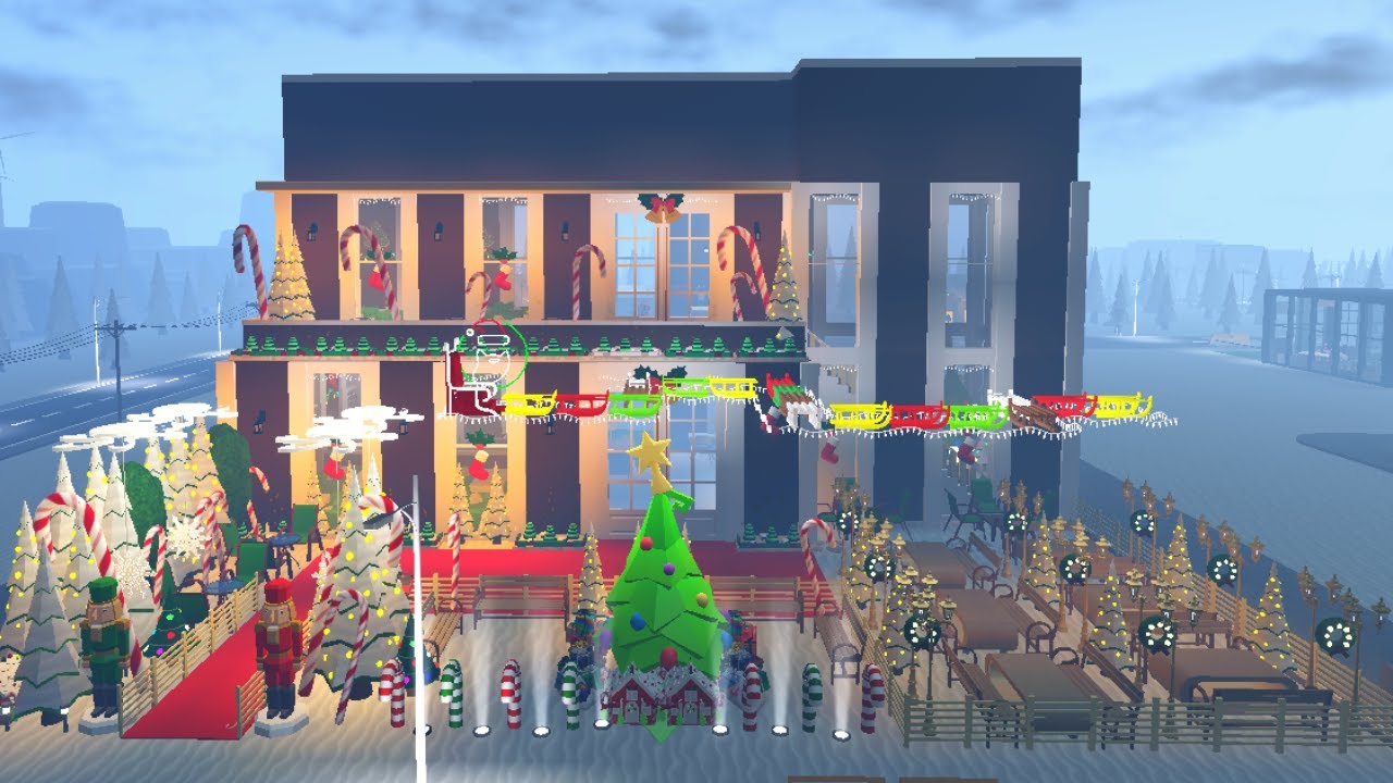 Ginger Bread House in Restaurant Tycoon2 - ROBLOX - YouTube