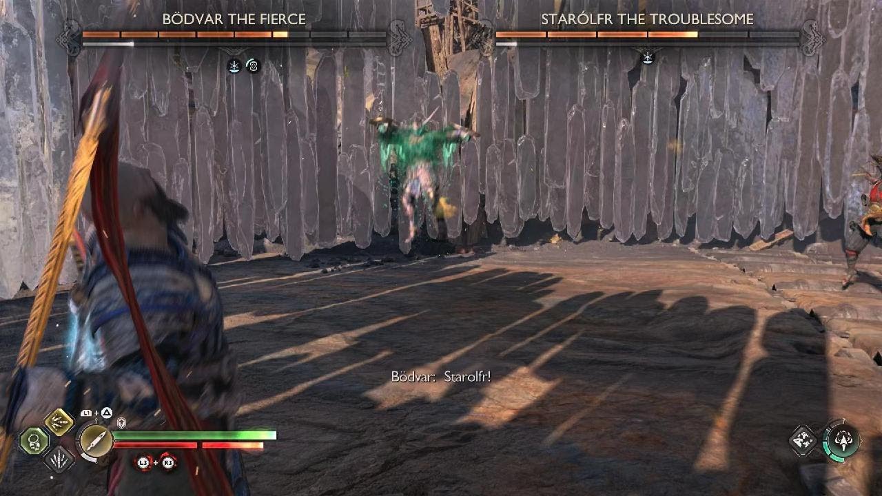 God of War Ragnarok: Bodvar the Fierce and Starolfr the Troublesome ...