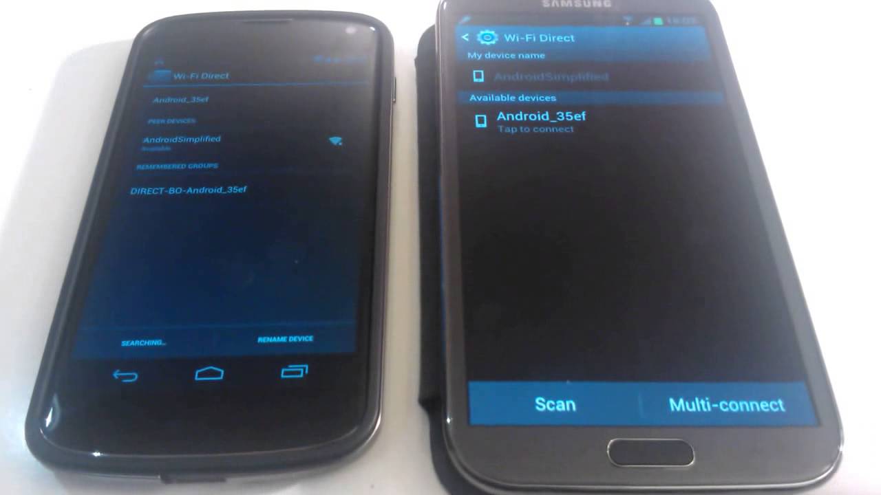 Wi-Fi Direct | Android Top Tips - YouTube