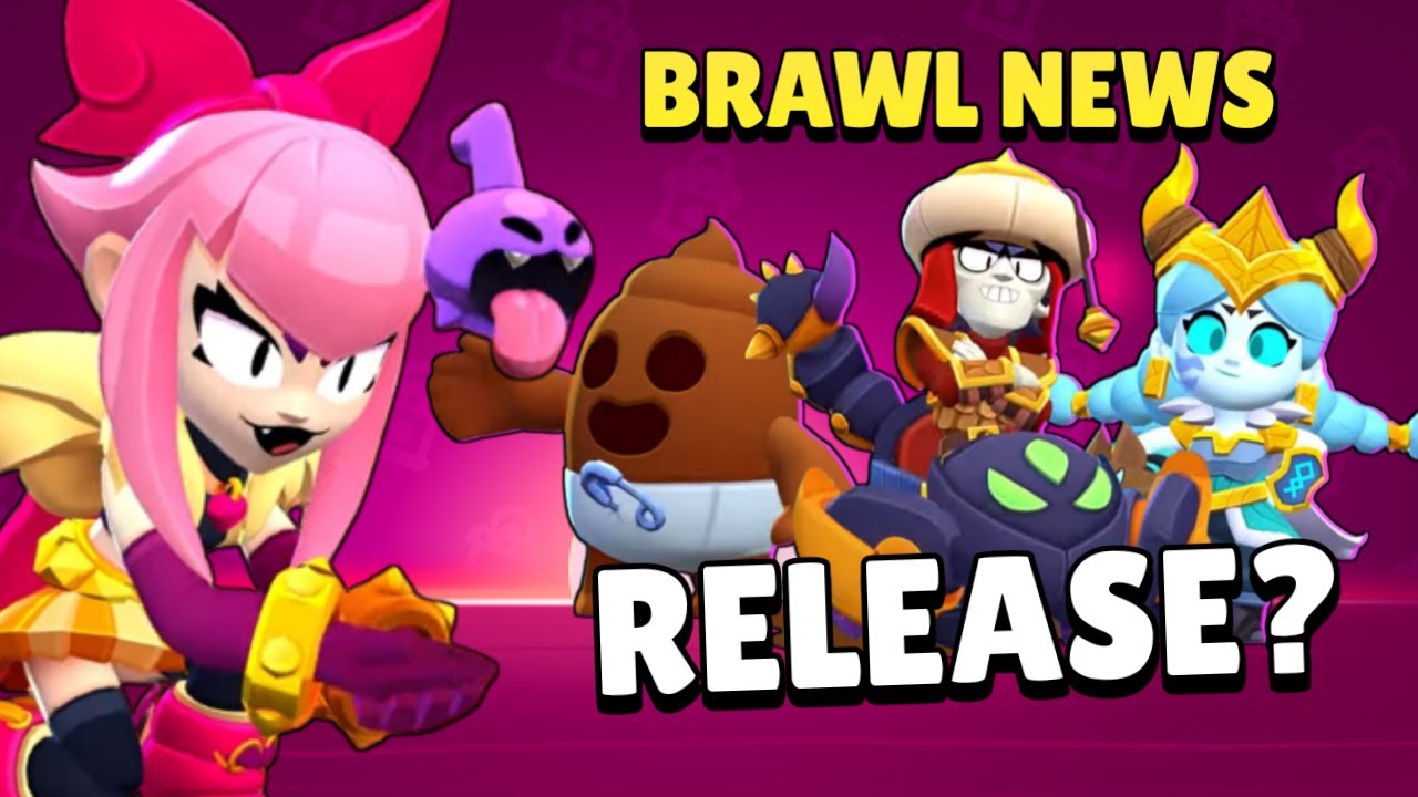 All NEW Brawl Stars Brawlers and Skins! - YouTube