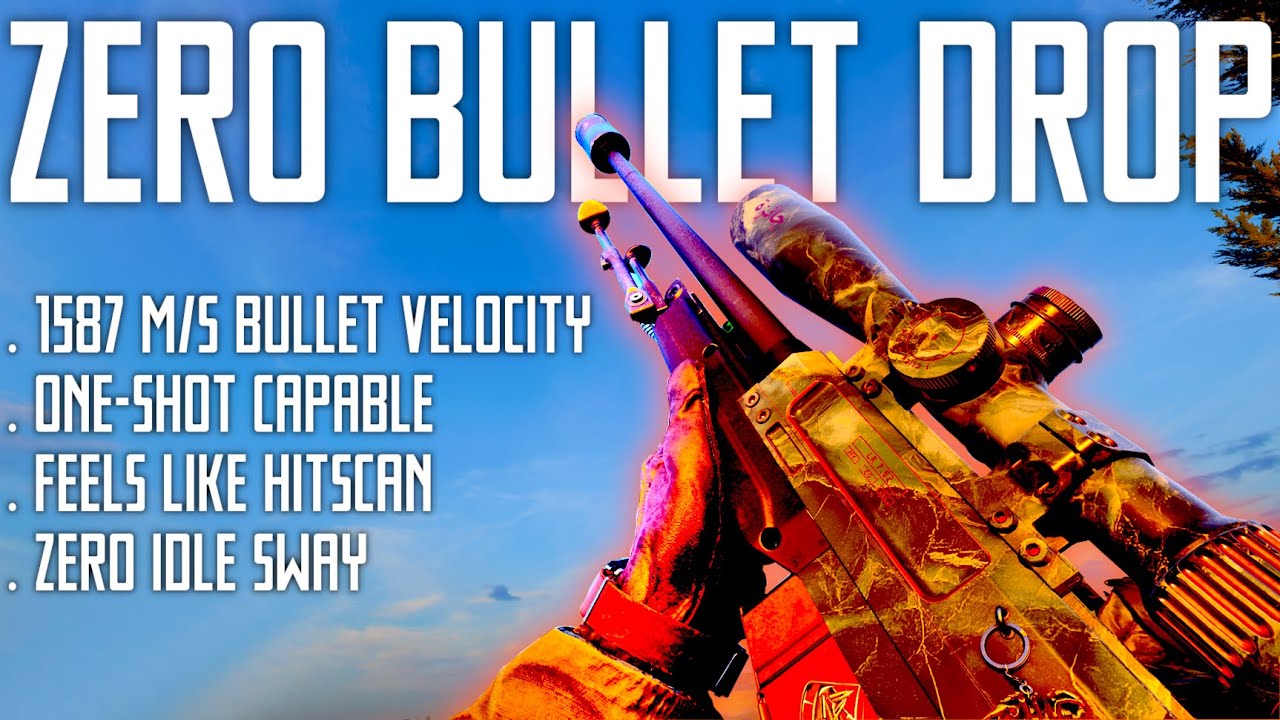 This Sniper Build Has No Bullet Drop in Warzone - YouTube