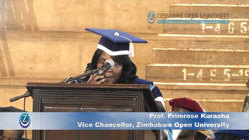 ZOU 2013 Graduation Ceremony, Prof. Primrose Kurasha - YouTube