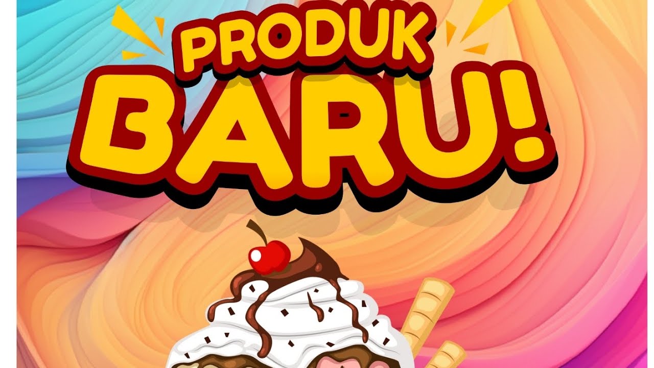 Cara buat poster iklan mudah simple - YouTube